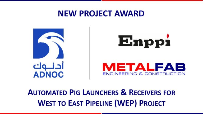 New Project Award - ADNOC / ENPPI - Automated Pig Launchers & Receivers ...